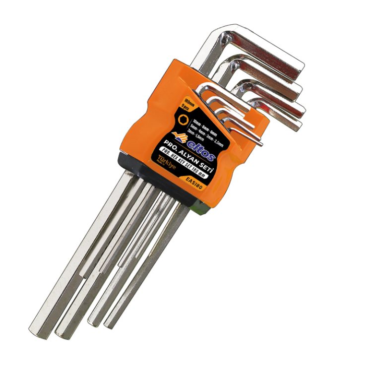 ELTOS PROFESYONEL ALYAN SETİ 180 mm 9 PCS ALTIKÖŞE – Eltos